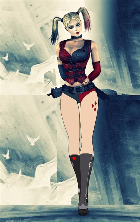 Harley Quinn Full Body By Svetoslawa On Deviantart