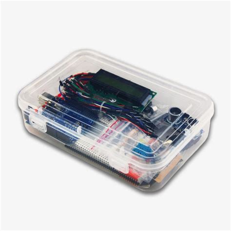 Arduino Starter Kit With Arduino UNO R Breadboard LED Resistor Jumper Wires And Power Supply