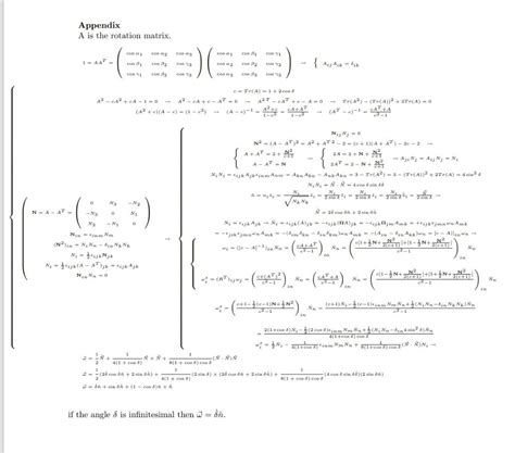 Solved 6 The Angular Velocity Vector For Finite Rotations
