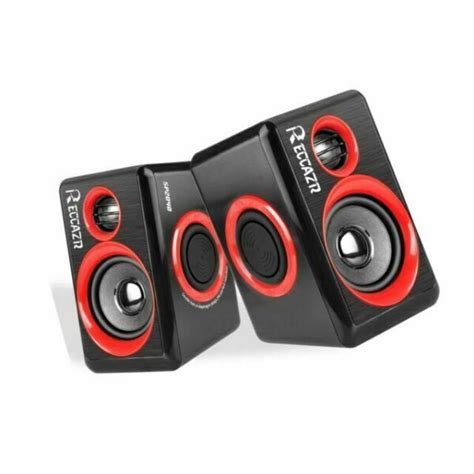 RECCAZR SP2040 Computer Speakers - Red for sale online | eBay