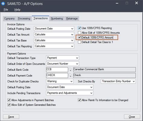 Modify The Amount Or 1099 Codes