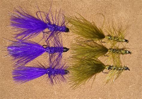 6 Pack Wooly Buggers Etsy