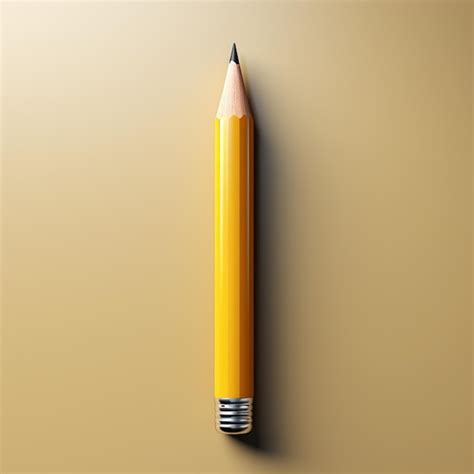 Premium Ai Image Pencil 3d Rendering Style