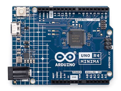 Arduino Uno® R4 Minima Powerful 32 Bit Mcu Usb C And 256kb Flash