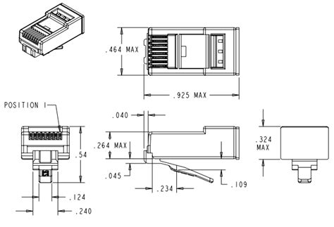 Rj45 Resistor Terminating Plugs Stewart Connector Bel Mouser