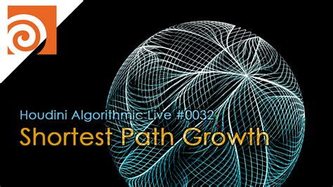 Algorithmic Live Shortest Path Growth Sidefx
