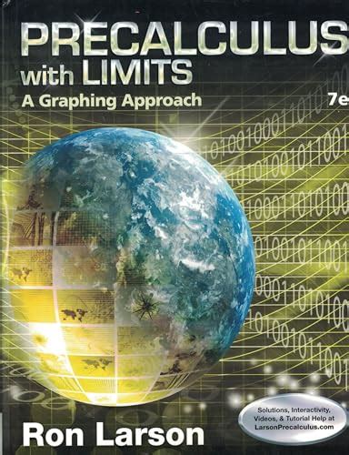 Precalculus With Limits A Graphing Approach Ron Larson AbeBooks