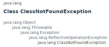 ClassNotFoundException和NoClassDefFoundError的区别 lasdaybg 博客园