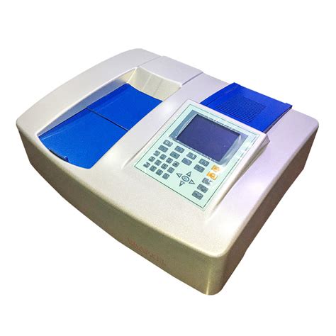 Lcd Display Cuvette Uv Visble Spectrophotometer Double Beam Uv Vis