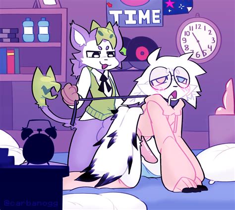 Rule 34 Anthro Arthropod Bedroom Blush Bottomless Carbanogg Clothed