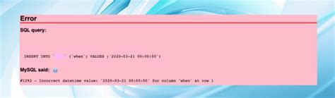 Mysql Error 1292 Demystified Quick Fixes