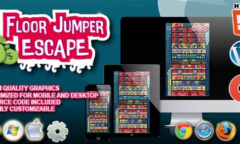 floor jumper escape html5 construct 2 skill game by codethislab