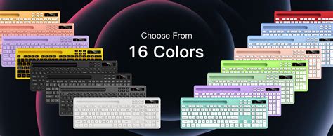 Wireless Keyboard And Mouse Combo Soueto 2 4g Full Sized Computer Keyboard With