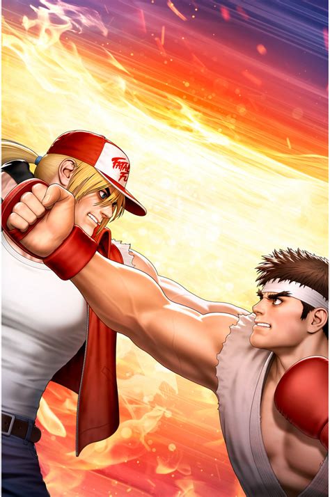 Mori Toshiaki Ryu Street Fighter Terry Bogard Capcom Snk Street Fighter Absurdres Game