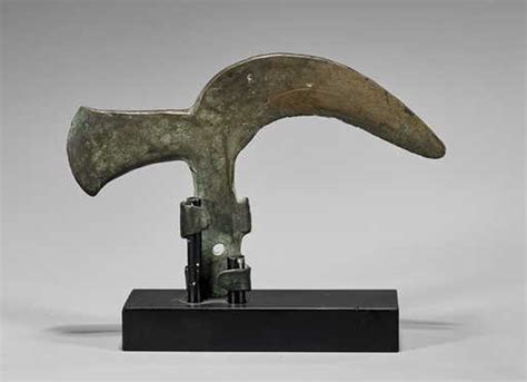 Bronze Age Halberd Axe Head