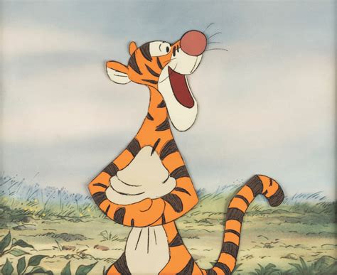 A Winnie The Pooh And The Blustery Day Tigger Cel Auction