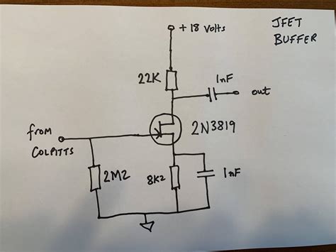Oscillator Why Does This Jfet Buffer Perform So Poorly At 82 Mhz Electrical Engineering
