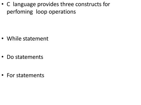 Control Structures In C PPTX Programming Languages Computing