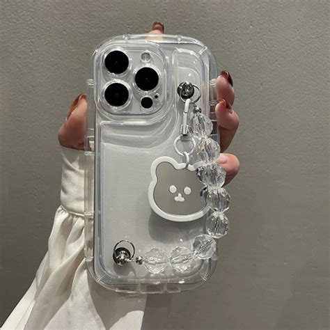 Clear Shockproof Case With Chain Finishifystore