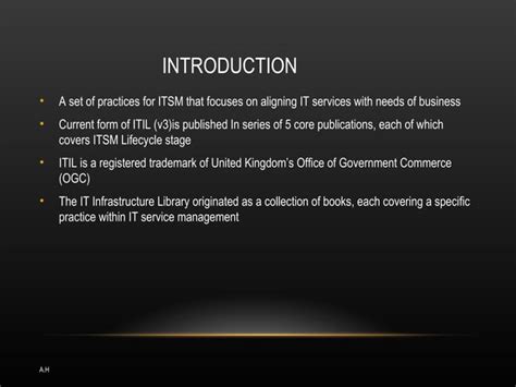Information Technology Infrastructure Library{itil} Ppt