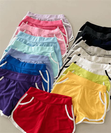 1장5990원💚 10만장판매11추가할인 하이웨스트 랍빠 돌핀 반바지 트레이닝 숏팬츠 17color 에이블리
