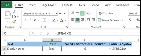 Excel 字符串函数（文本）示例 示例文件