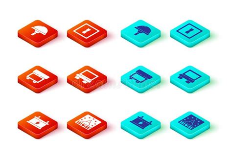 Set Car Battery Ampere Meter Multimeter Voltmeter Fuse Electric Light Switch And Light