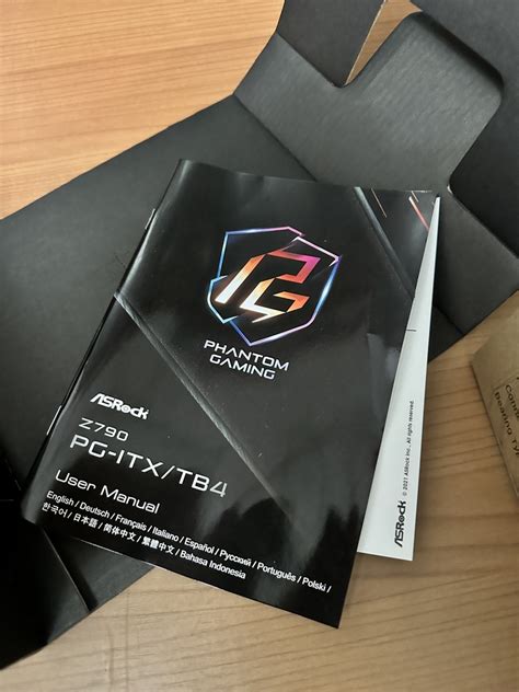 小鋼炮升級 Itx 華擎 Z790 Pg Itx Tb4 13600k 簡單開箱 Mobile01