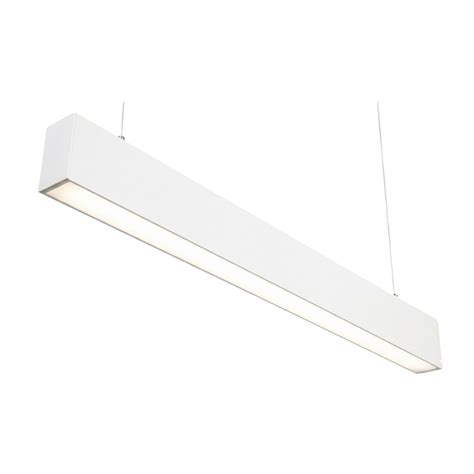 Lampara Lineal Alta Potencia Blanca 50w 4000k Importled