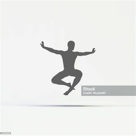 체조 선수 이다입니다 댄서의 실루엣입니다 스포츠 기호입니다 Championship에 대한 스톡 벡터 아트 및 기타 이미지