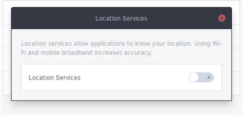 Disable Location Services R SolusProject