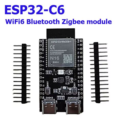 nanoesp32 c6 development board esp32 c6 core wifi6 bluetooth zigbee