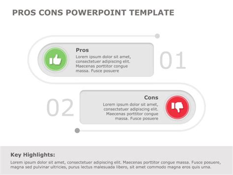 Pros And Cons PowerPoint Google Slides Templates