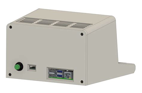 TRS 80 Inspired 40 Scale Model Raspberry Pi Based Emulator Fits Inside By Bitsplusatoms