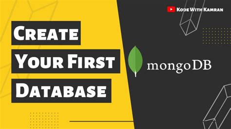 Shaikh Kamran On Linkedin Starting Mongodb Tutorial Videos On My Yt