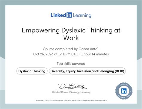 Gabor Antal On Linkedin Certificate Of Completion