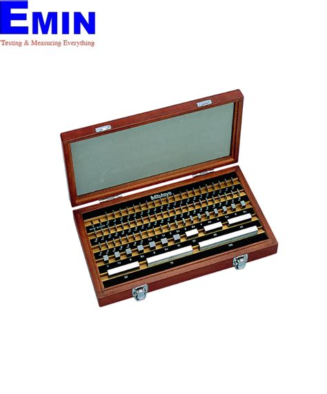 Mitutoyo 516 958 10 Micrometer Inspection Gauge Block Set 47 Blocks Emincommm Mitutoyo 516 958 10 Micrometer Inspection Gauge Block Set 47 Blocks Emincommm