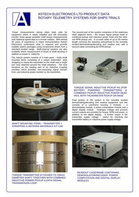 Pdf Rotary Telemetry Ships Trials Data Sheet V1 Ships Trials Typical Graphicald Isplay