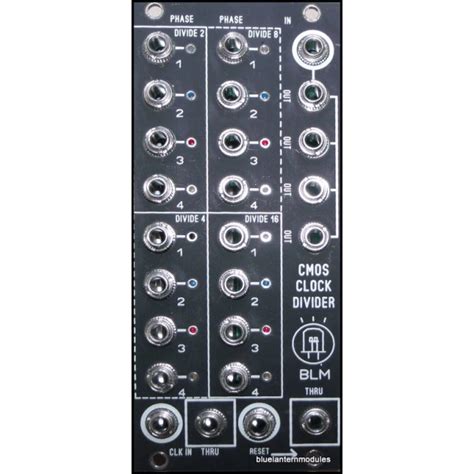 Blue Lantern Cmos Clock Divider Eurorack Synth Module Geartree