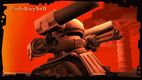 topdown shooter robots survival defense unity source code codebuysell