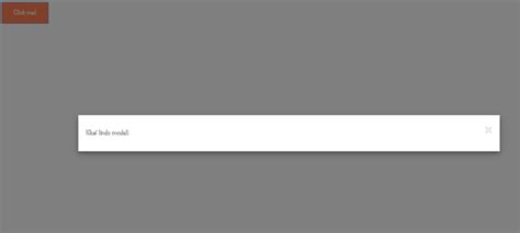 GitHub Tochituru Basic Modal Basic Modal Layout With DOM And CSS