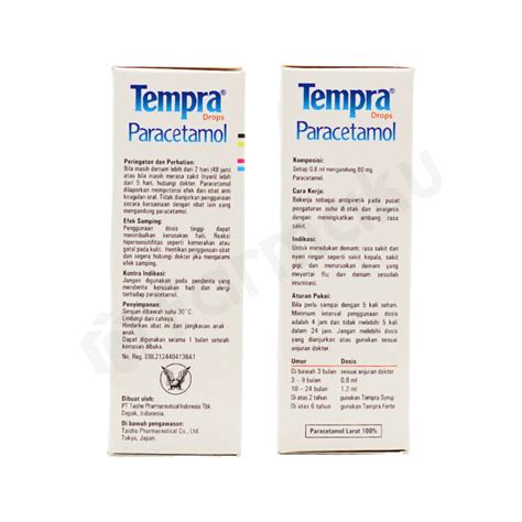 Tempra Drops Rasa Jeruk 15 Ml Farmaku