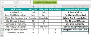 SUBSTITUTE Function In Excel Formula Examples How To Use