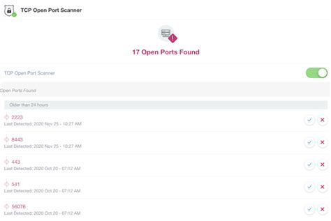 automatically scan networks for security vulnerabilities