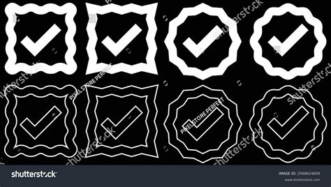 Checkbox Icon Set Checkbox Icon Check Stock Vector Royalty Free 2568624809 Shutterstock