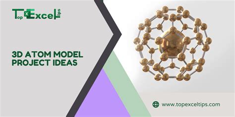21 Brilliant 3d Atom Model Project Ideas To Inspire Your Next School Science Project You
