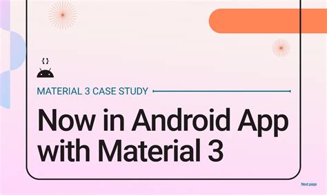 Now In Android Case Study Figma