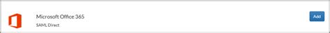 Microsoft Office 365 Saml Idr Sso Configuration Rsa Ready