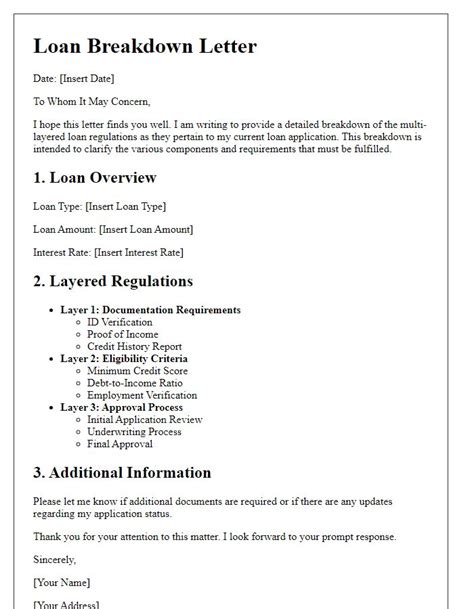 Letter Template For Interpretation Of Multiple Debt Clauses Free