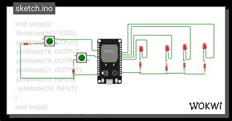 Two Button Up Counter Copy Wokwi Esp32 Stm32 Arduino Simulator